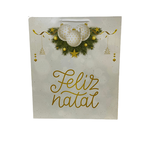 Sacola Natal Panetone Bellpack Embalagens